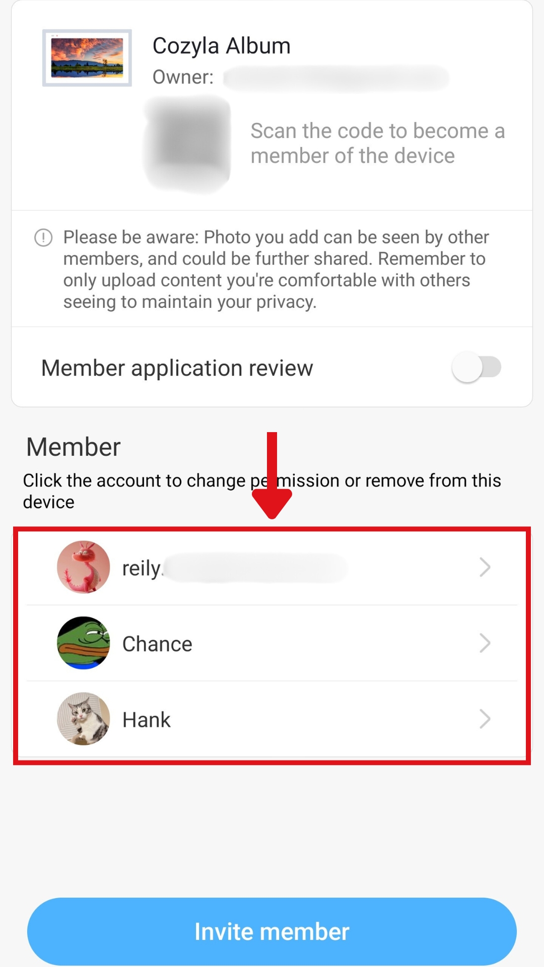 How to transfer device ownership to other accounts – Cozyla Support