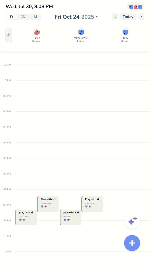 Time filter – Cozyla
